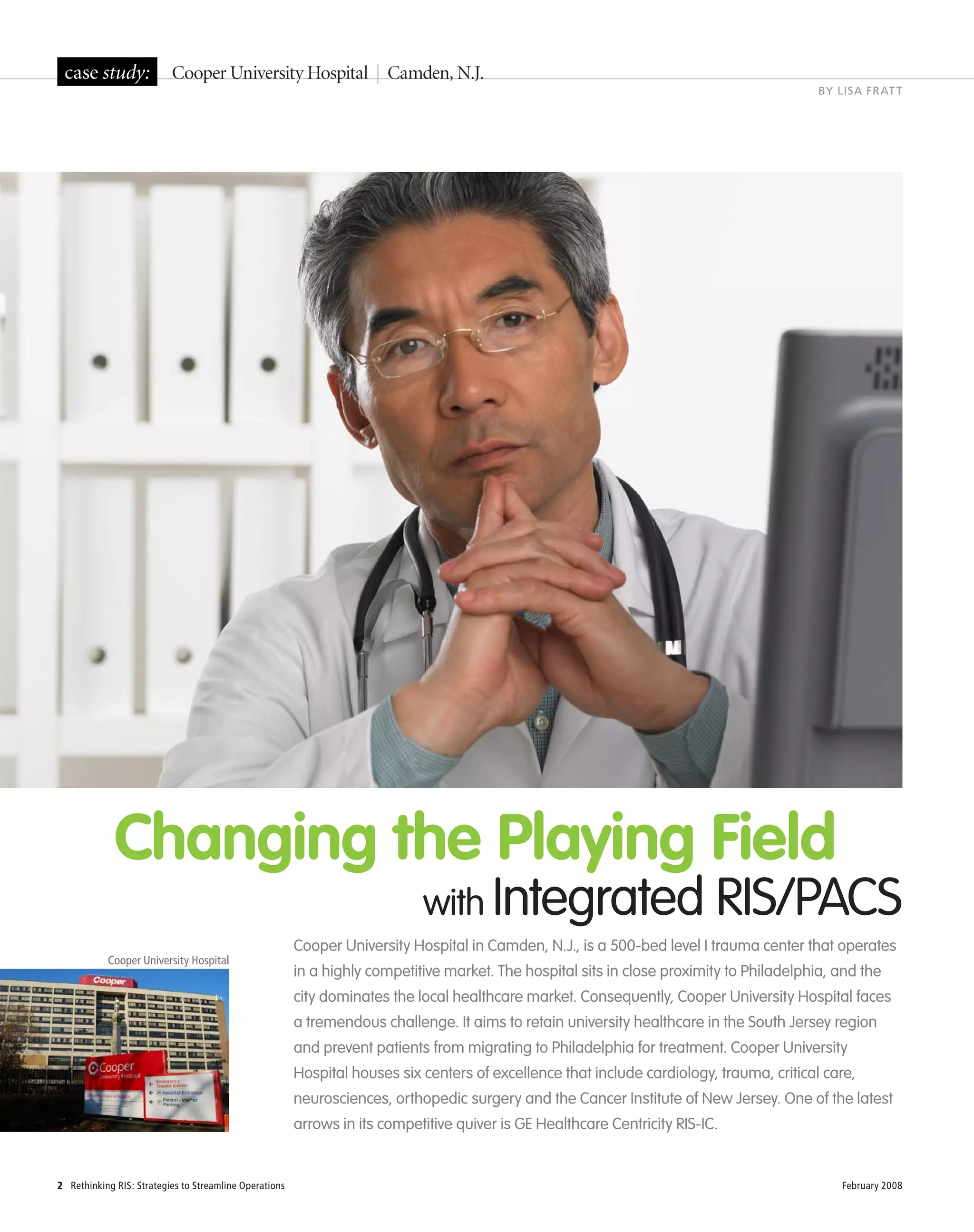 Rethinking RIS: Strategies to Streamline Operations | PDF