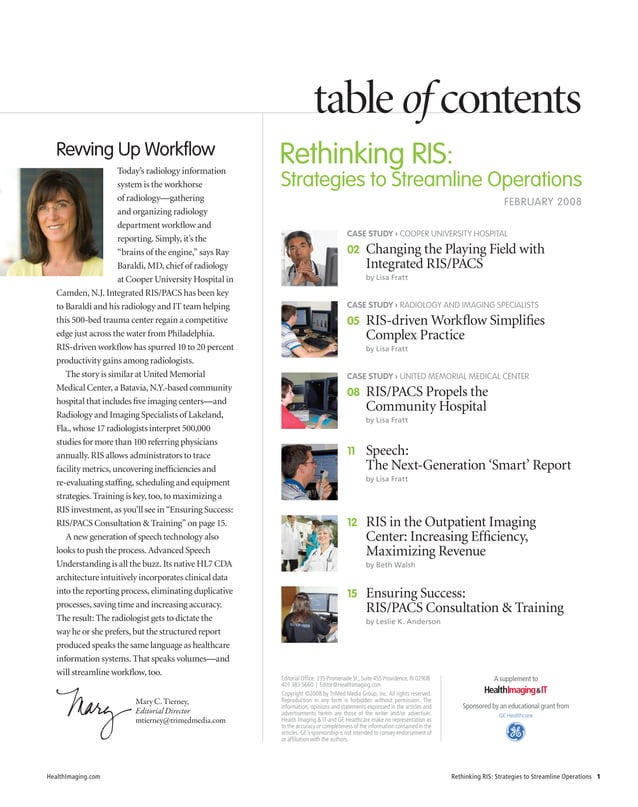 Rethinking RIS: Strategies to Streamline Operations | PDF | Healthcare Industry | Industries