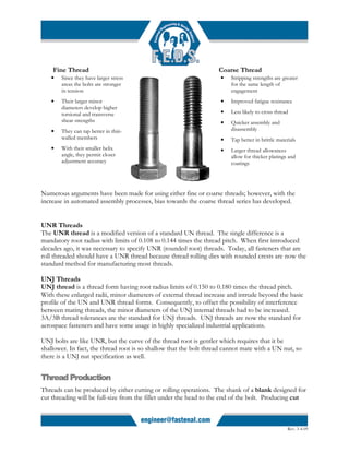 Article screw threads design | PDF