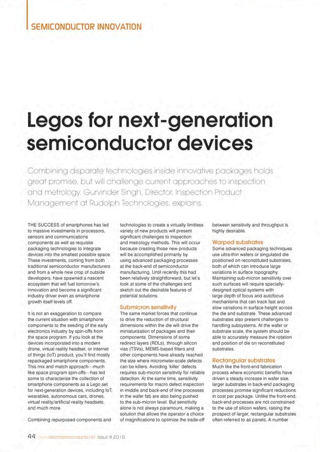Legos for next-generation semiconductor devices | PDF