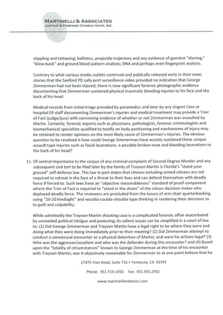 Article The Trayvon Martin Shooting by Ron Martinelli, Ph.D. | PDF