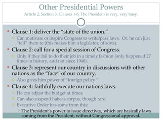 Article Two of the Constitution | PPT