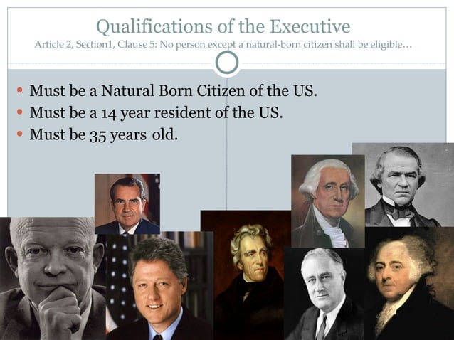 Article Two of the Constitution | PPT