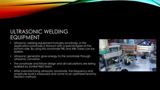 Ultrasonic Tube Welding | PDF | Business | Business and Finance