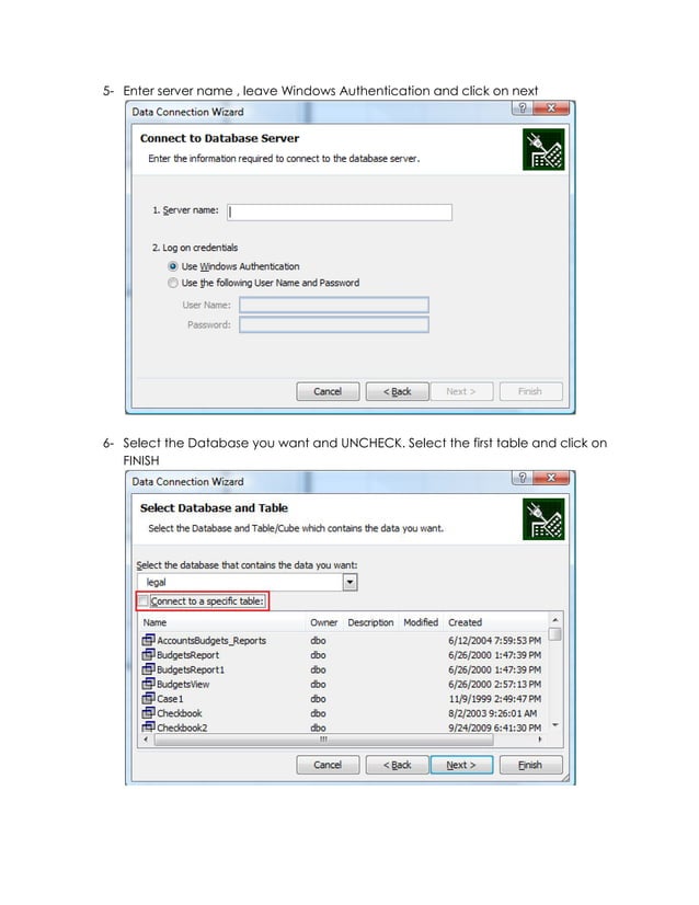 Creating ProLaw Reports using Excel | PDF