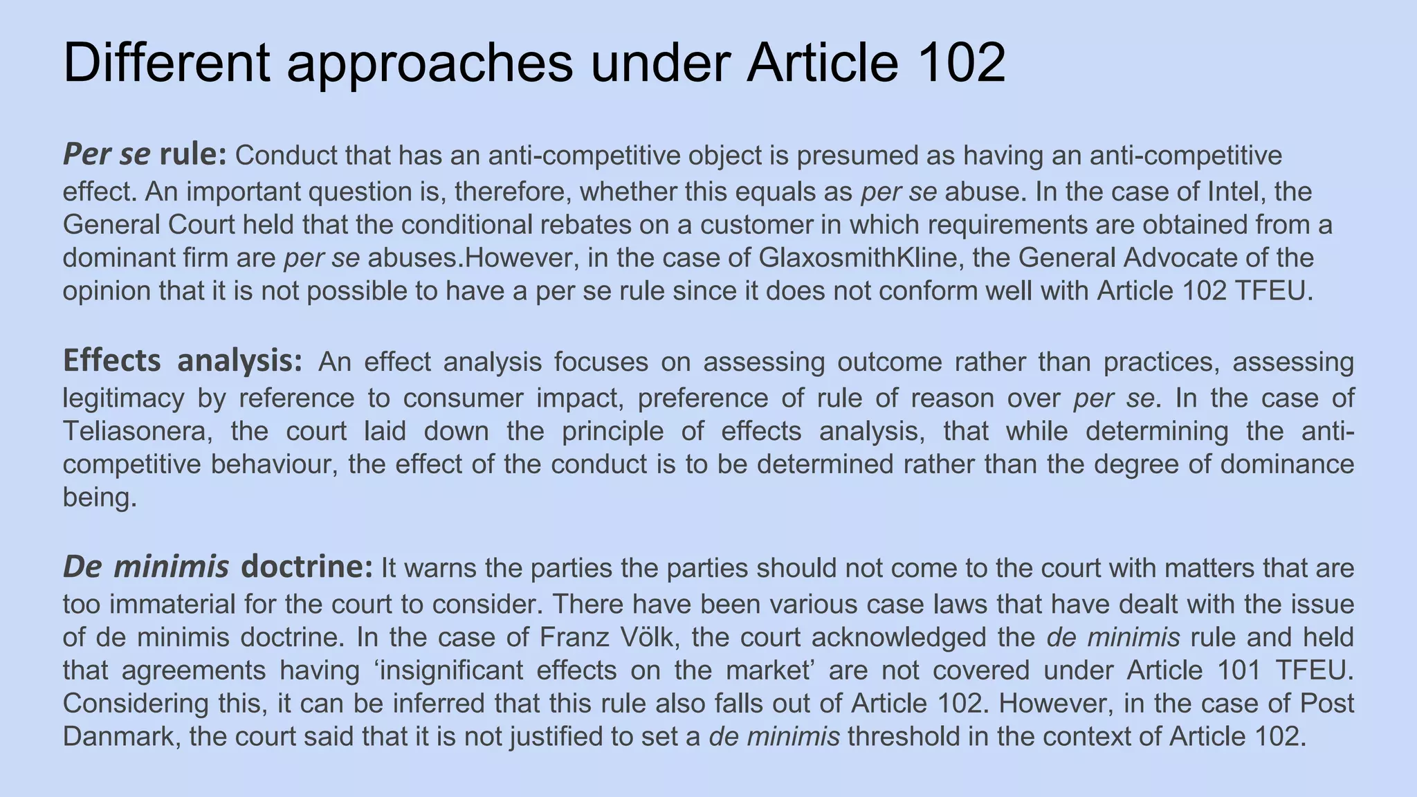 Article 102 TFEU (2) | PPT