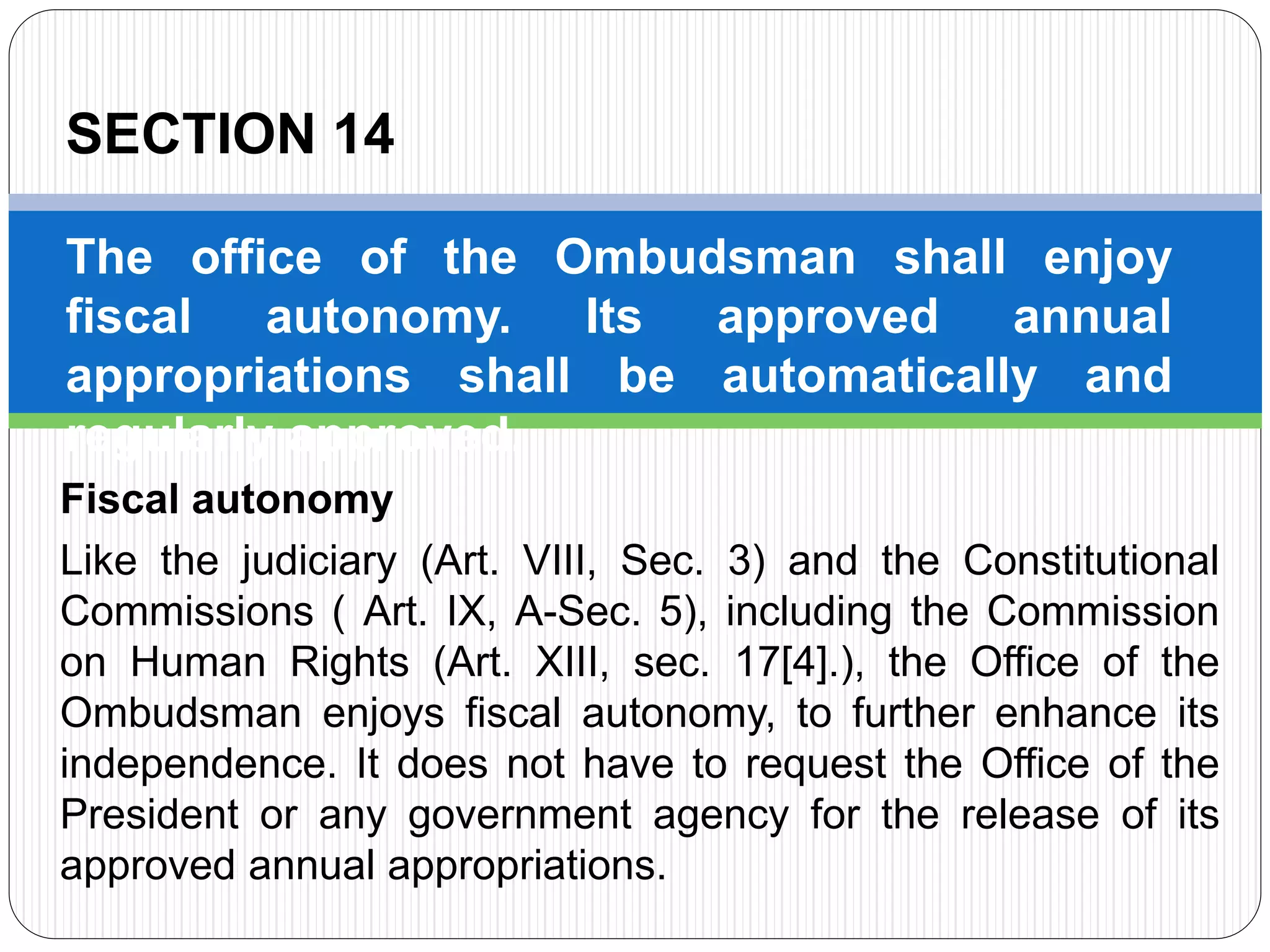Article 11 accountability of public officers | PPTX