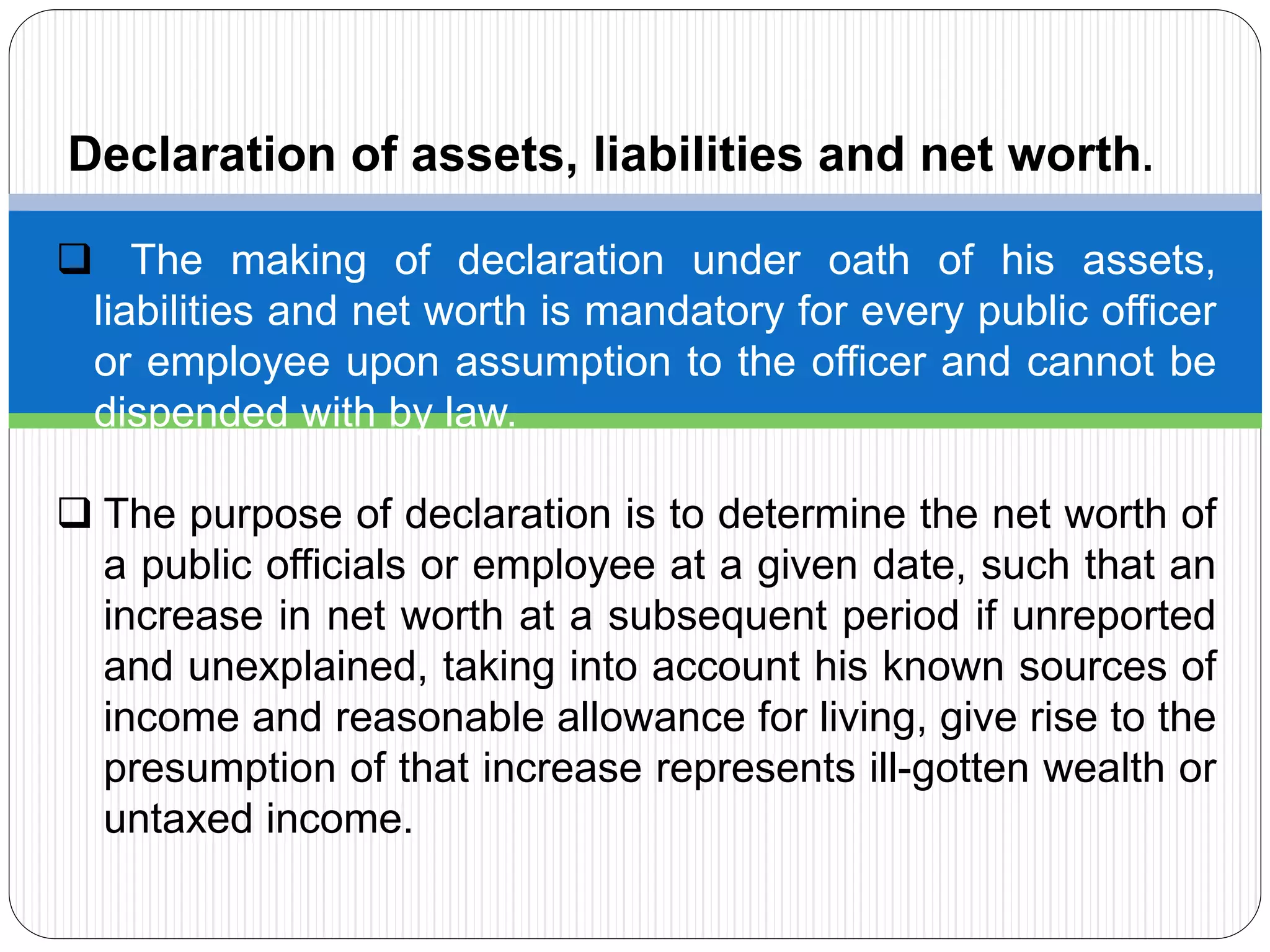 Article 11 accountability of public officers | PPTX