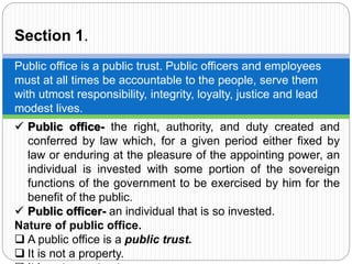 Article 11 accountability of public officers | PPTX