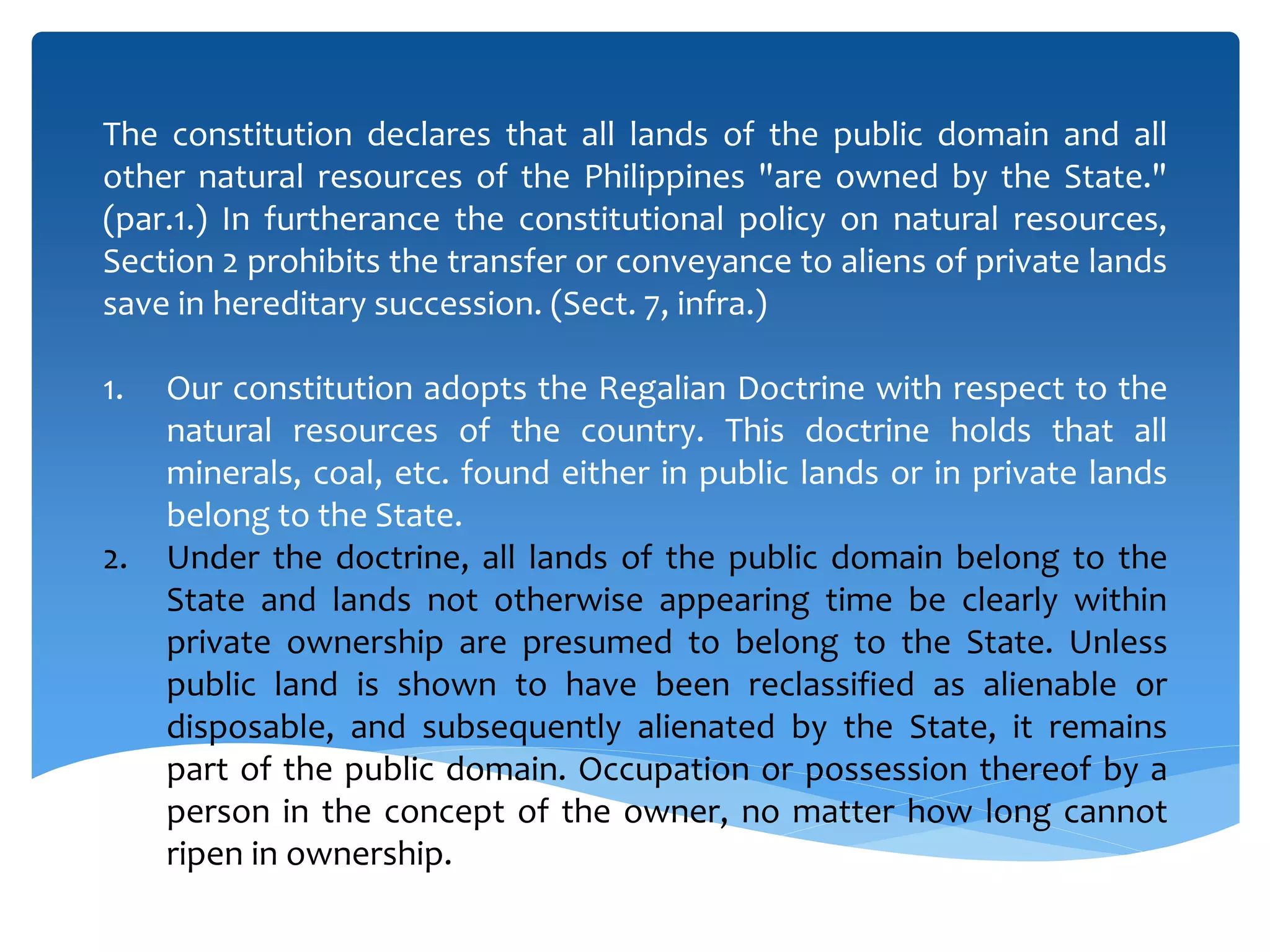 Article 12 national economy and patrimony | PPTX
