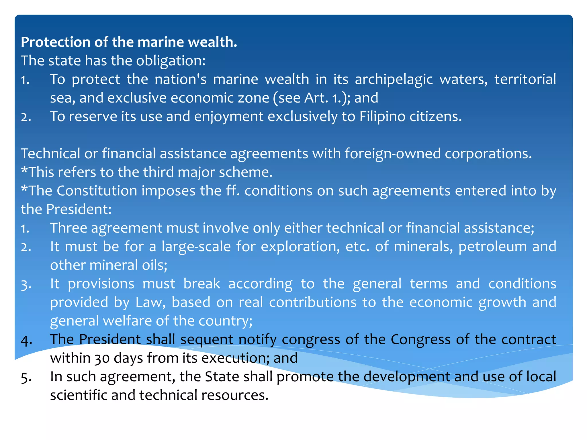 Article 12 national economy and patrimony | PPTX
