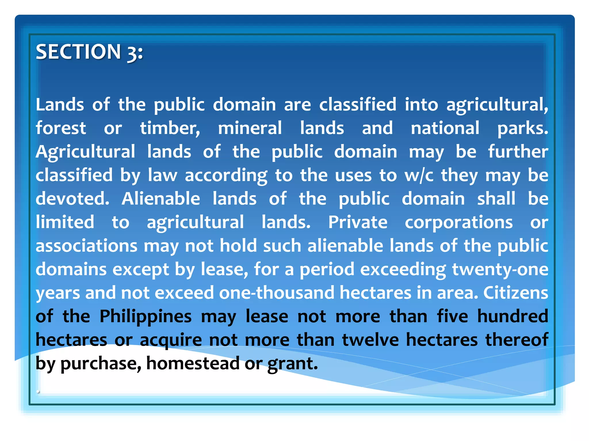 Article 12 national economy and patrimony | PPTX