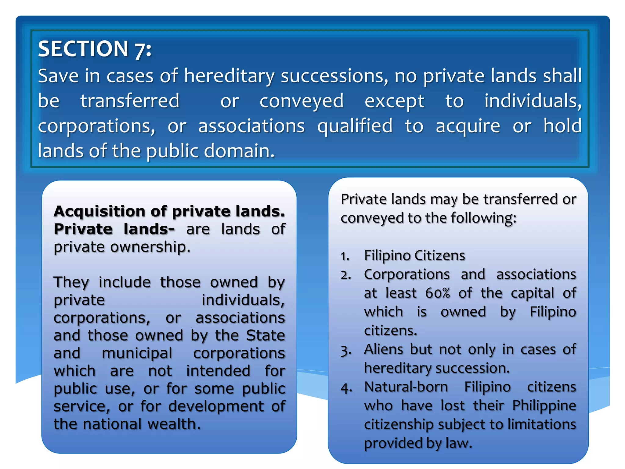 Article 12 national economy and patrimony | PPTX