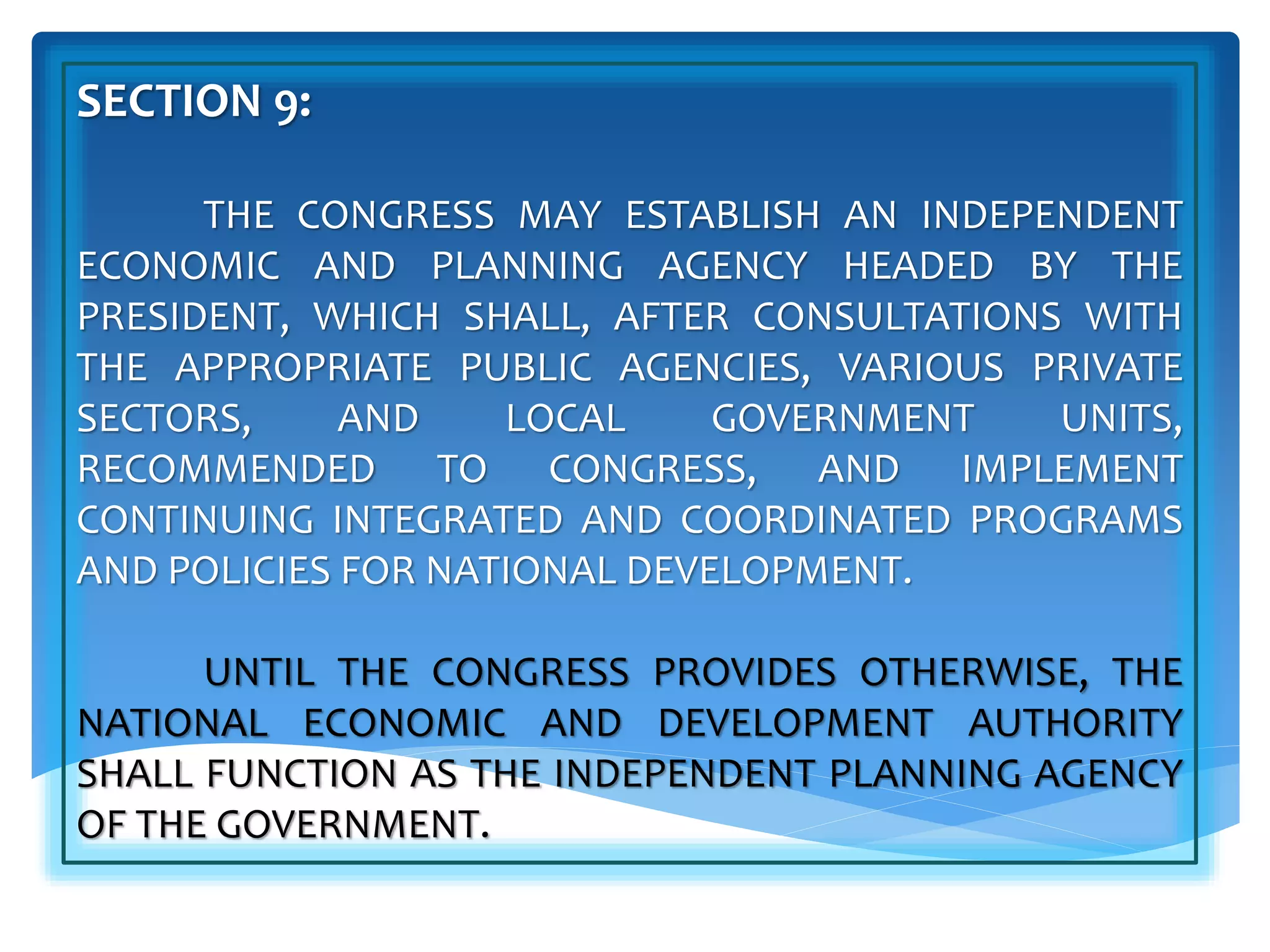 Article 12 national economy and patrimony | PPTX