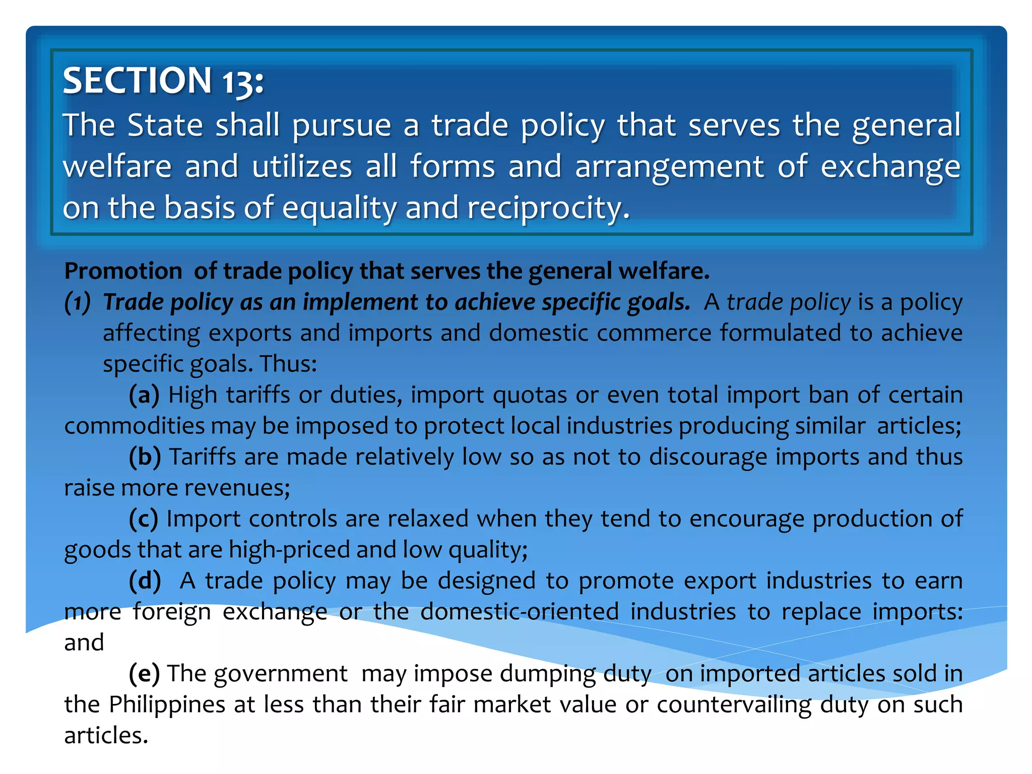 Article 12 national economy and patrimony | PPTX