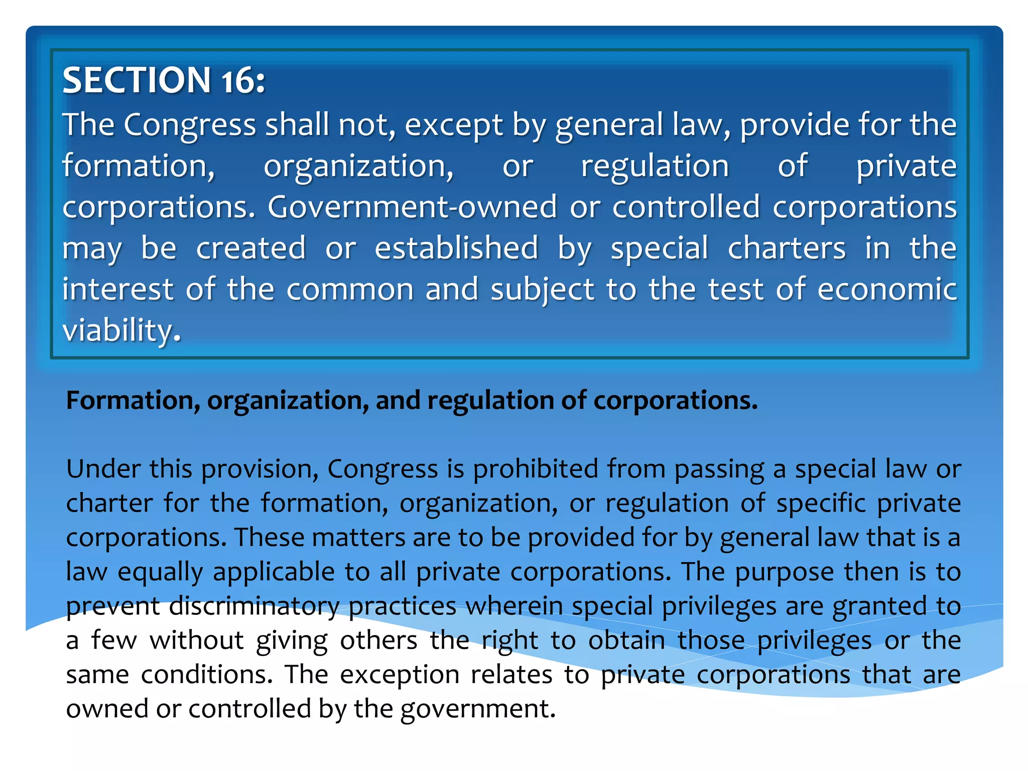 Article 12 national economy and patrimony | PPTX