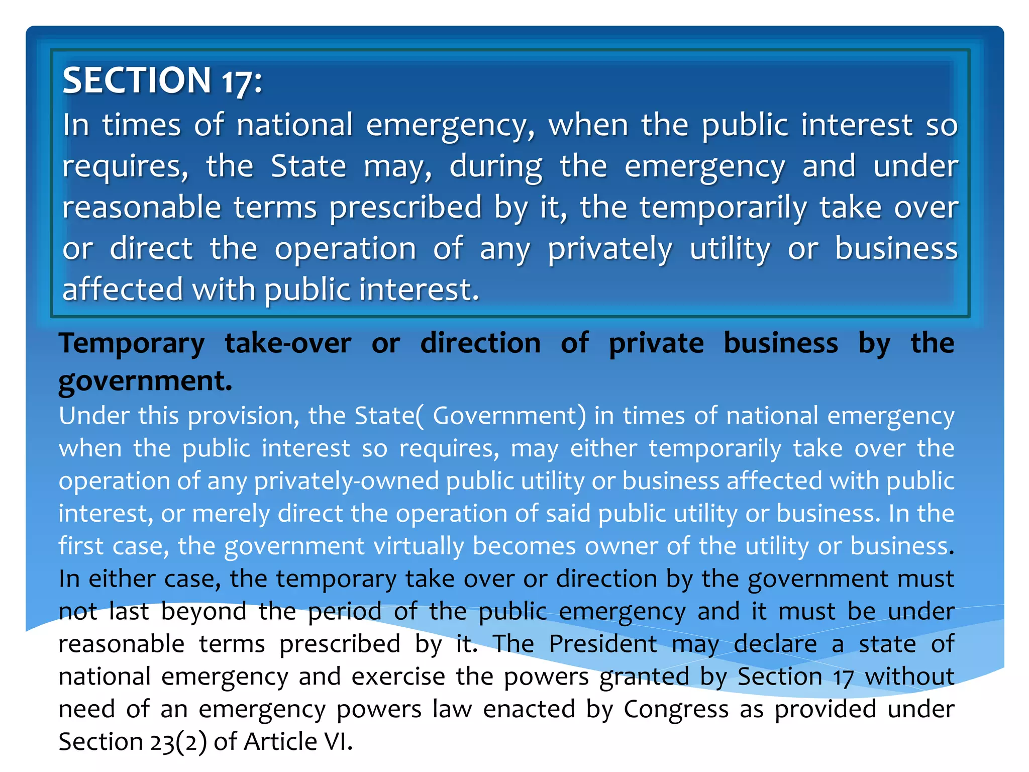Article 12 national economy and patrimony | PPTX