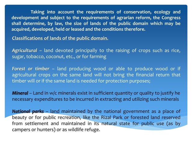 Article 12 national economy and patrimony | PPTX