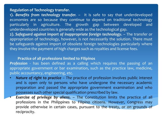 Article 12 national economy and patrimony | PPTX