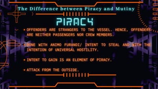 Article 122 - Piracy in general and mutiny on the high seas. Article ...