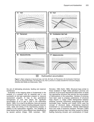 Hydrocarbon Trapping mechanism and petrophysical analysis of Afam field ...