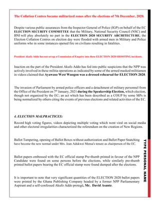Article 146 PETITION for the Removal of EC Chairperson JEAN ADUKWEI ...