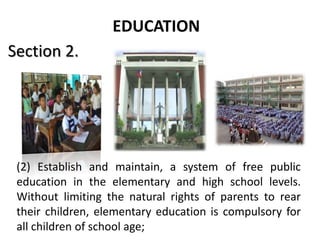 Article 14 Education, Science and Technology, Arts,Culture and Sports ...