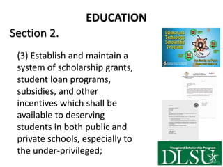 Article 14 Education, Science and Technology, Arts,Culture and Sports ...