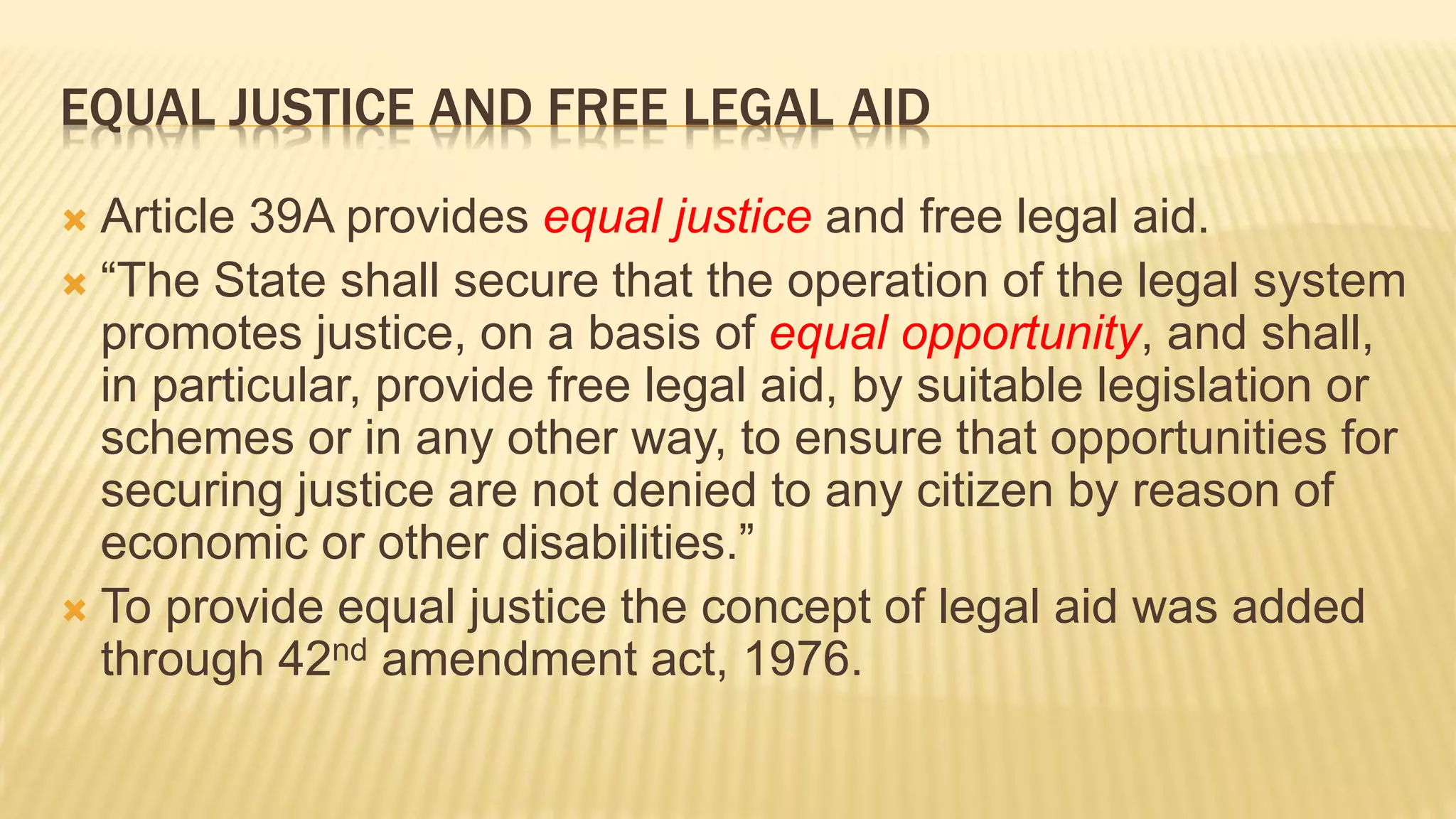 Article 14: the concept of equality | PPTX