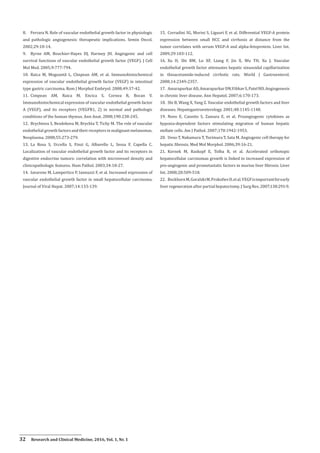 OVEREXPRESSION OF VEGF AND VEGFR2 IN CHRONIC HEPATITIS AND LIVER ...