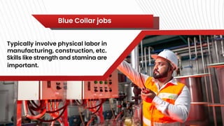 Global Workforce Trends: Top Blue & White Collar Jobs | PPTX