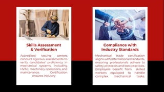 The Comprehensive Guide to Mechanical Trade Testing and Certification ...