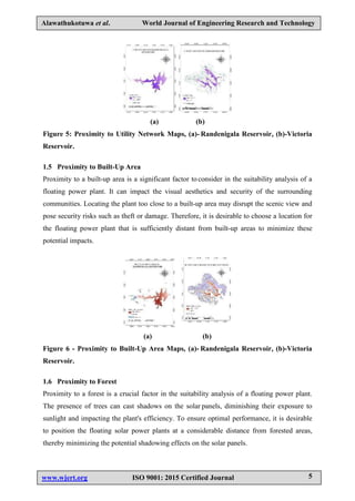 GIS BASED SUITABLE SITE SELECTION FOR FLOATING SOLAR POWER PLANT CASE ...