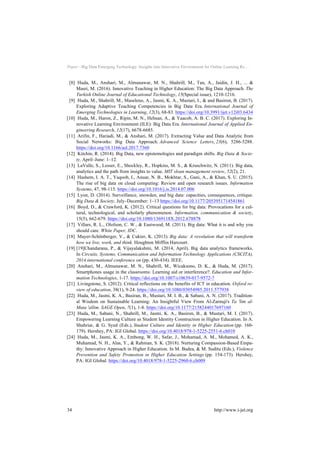 Big Data Emerging Technology: Insights into Innovative Environment for Online Learning Resources ...