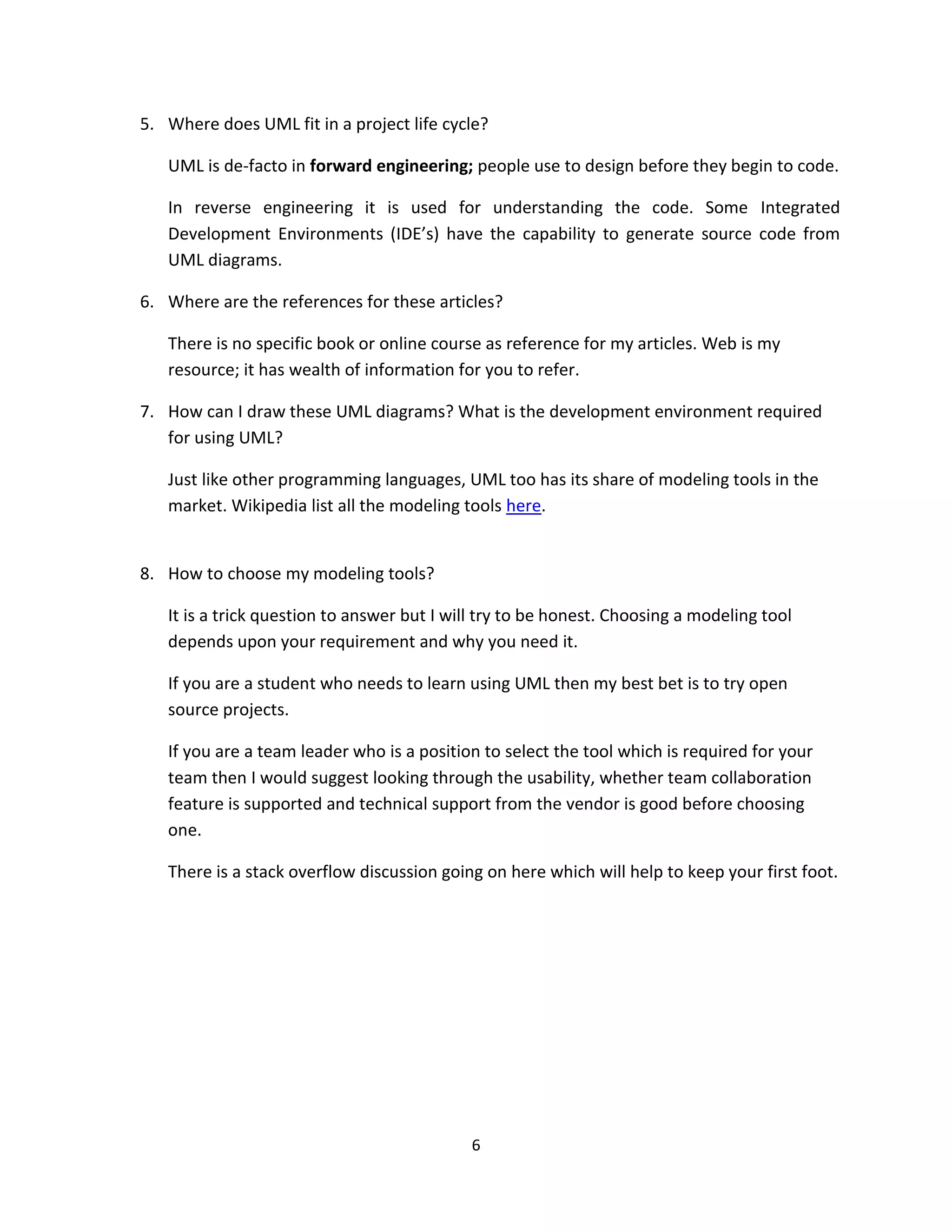 Introduction to UML | PDF