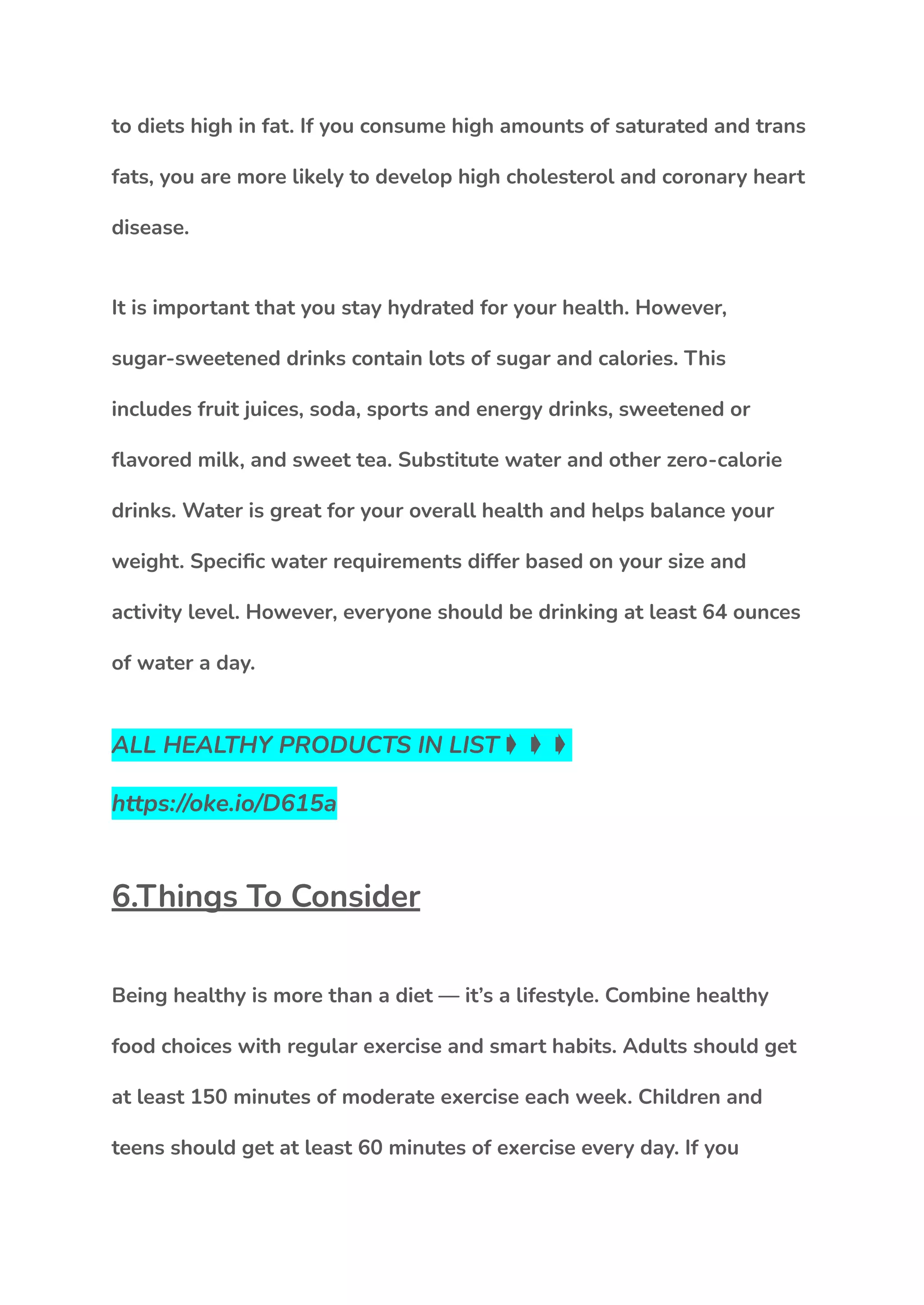 Make Healthier Food Choices | PDF