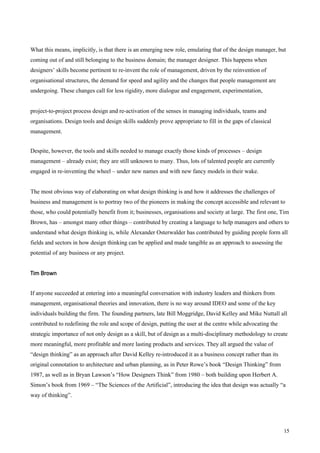 The Design Management series 2/7 WHY Design Managment NOW ? | PDF