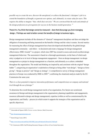 The Design Management series 2/7 WHY Design Managment NOW ? | PDF
