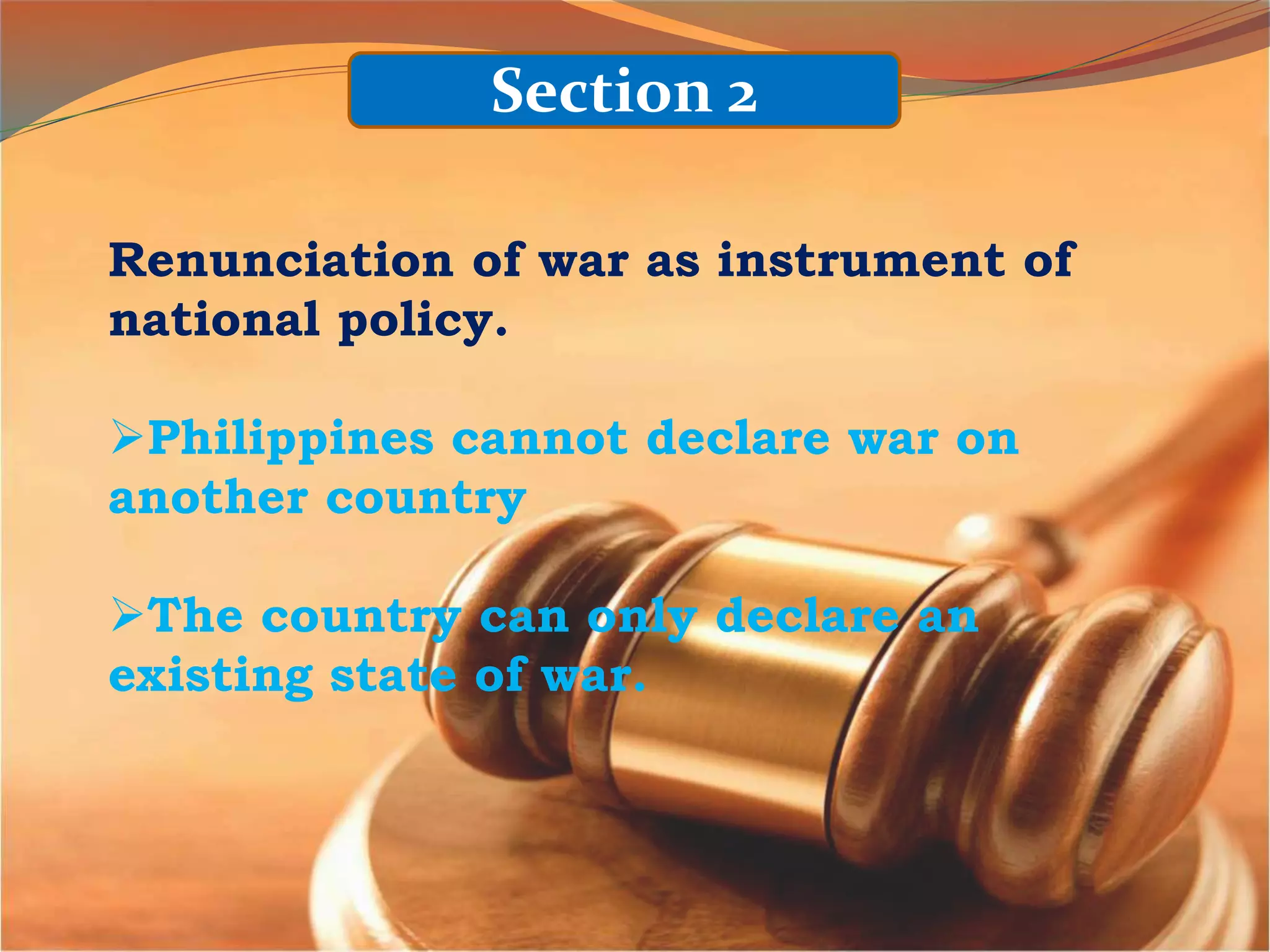 Article 2 Philippine Constitution | PPTX