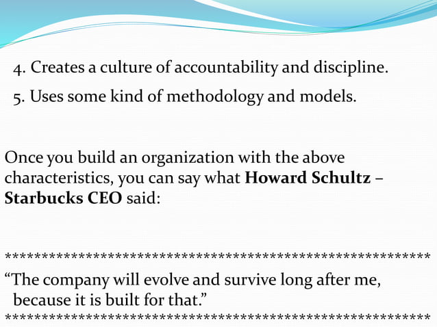 Article # 2 How to Build High Performing Operations | PPTX