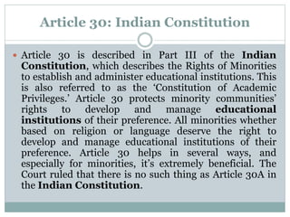 Article 30 | PPTX