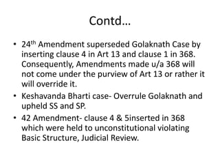 Article 368 & 370 | PPTX