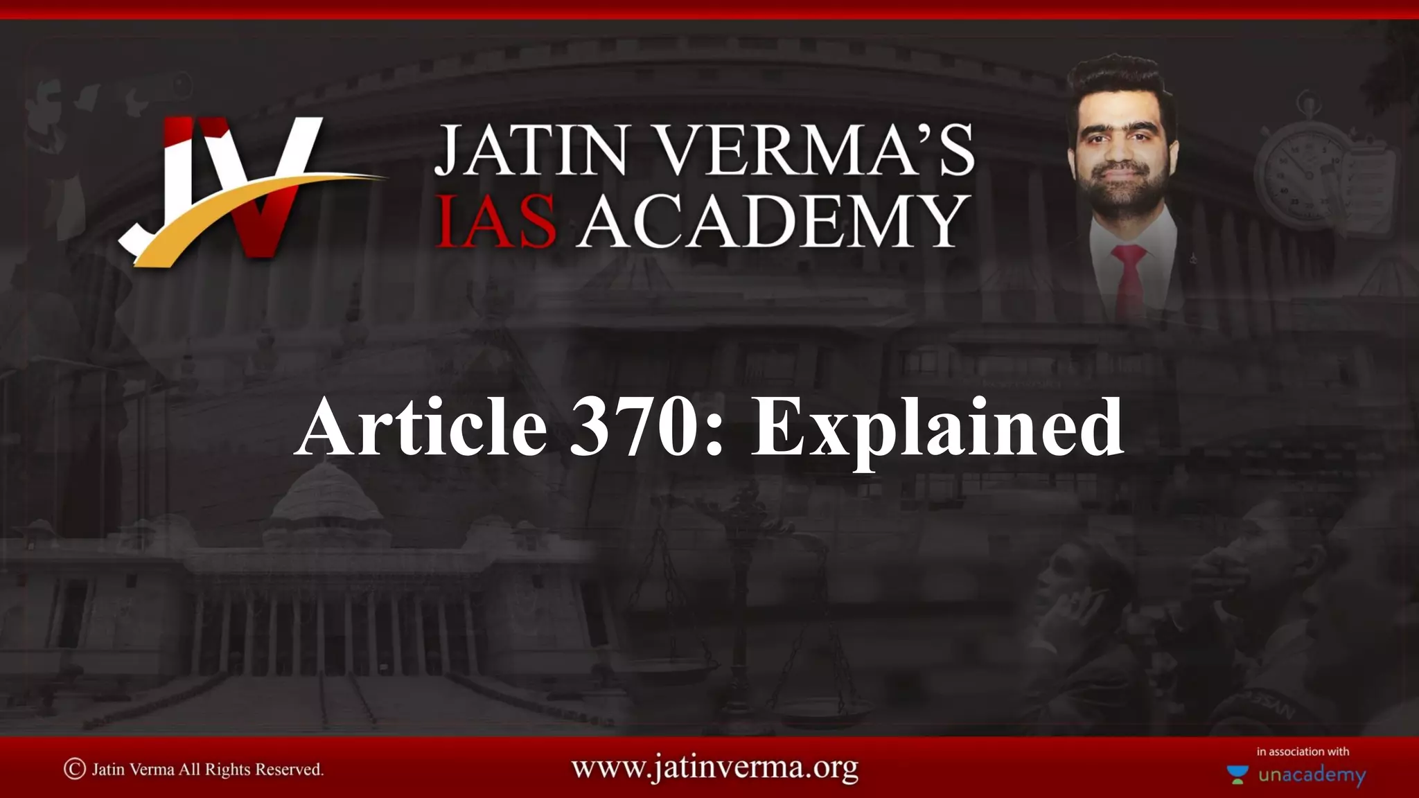 Article 370 Explained | PDF