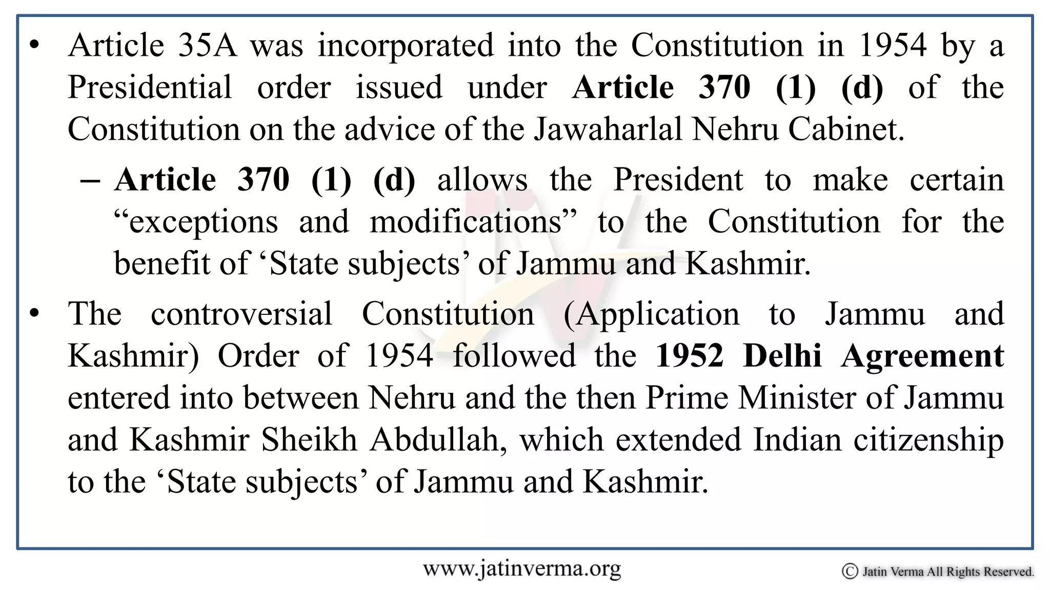 Article 370 Explained | PDF