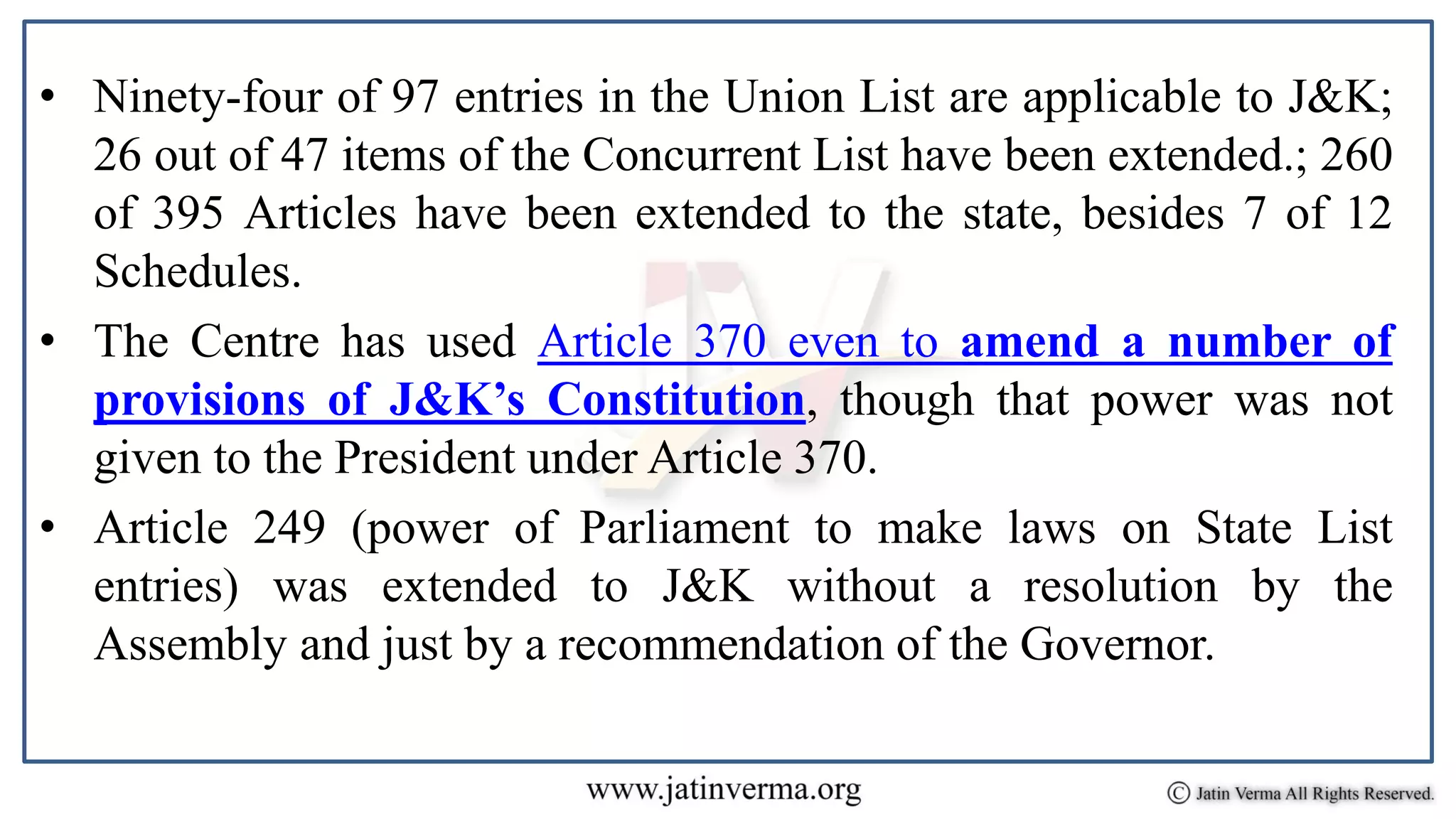 Article 370 Explained | PDF