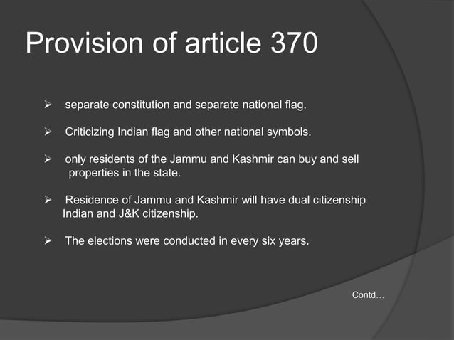 Article 370 | PPTX