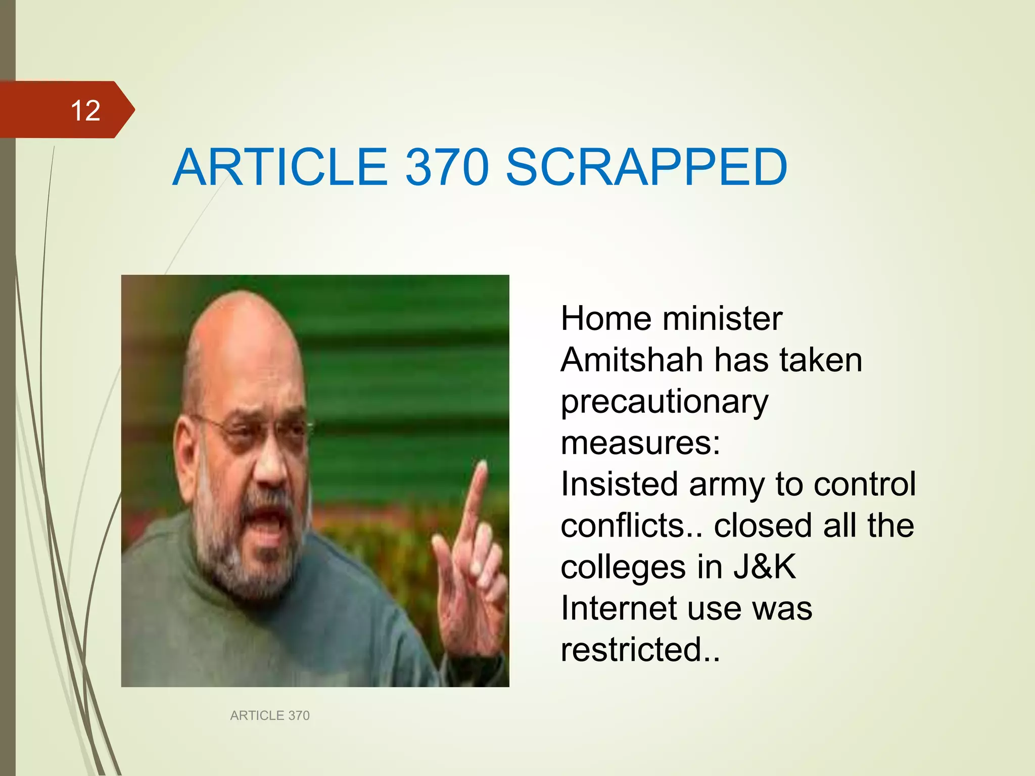 Article 370 | PPTX