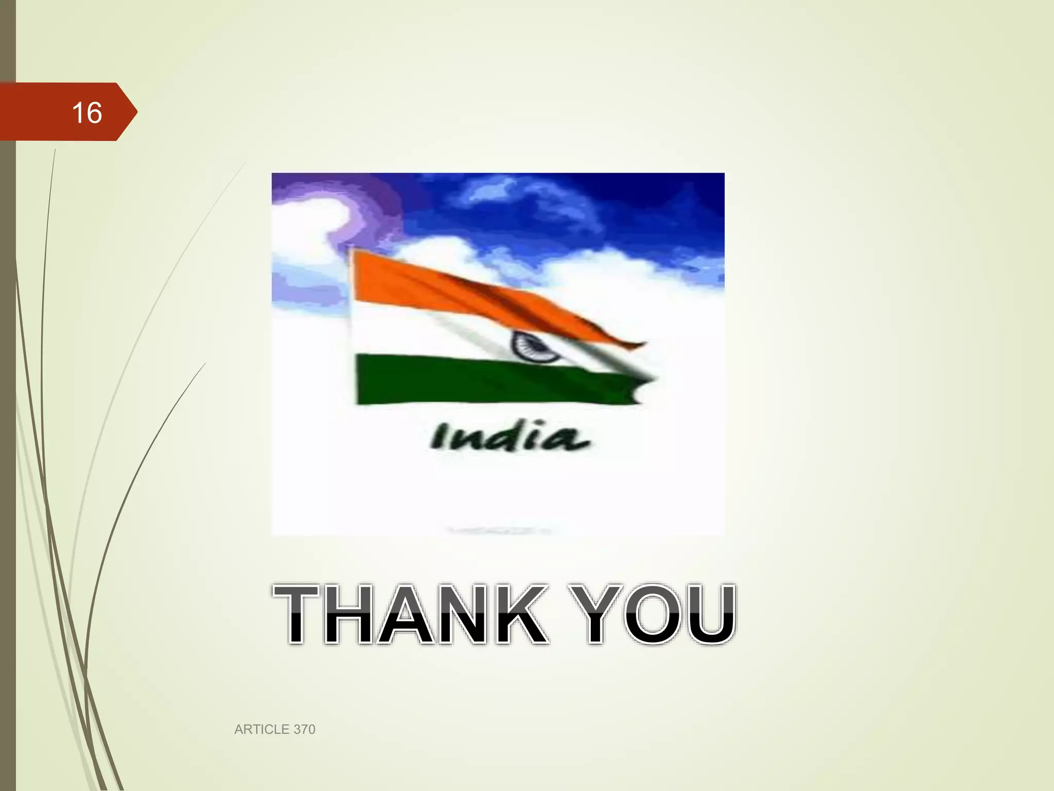 Article 370 | PPTX
