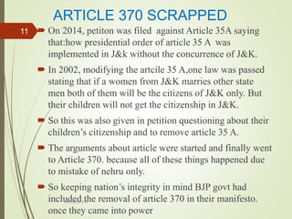 Article 370 | PPTX