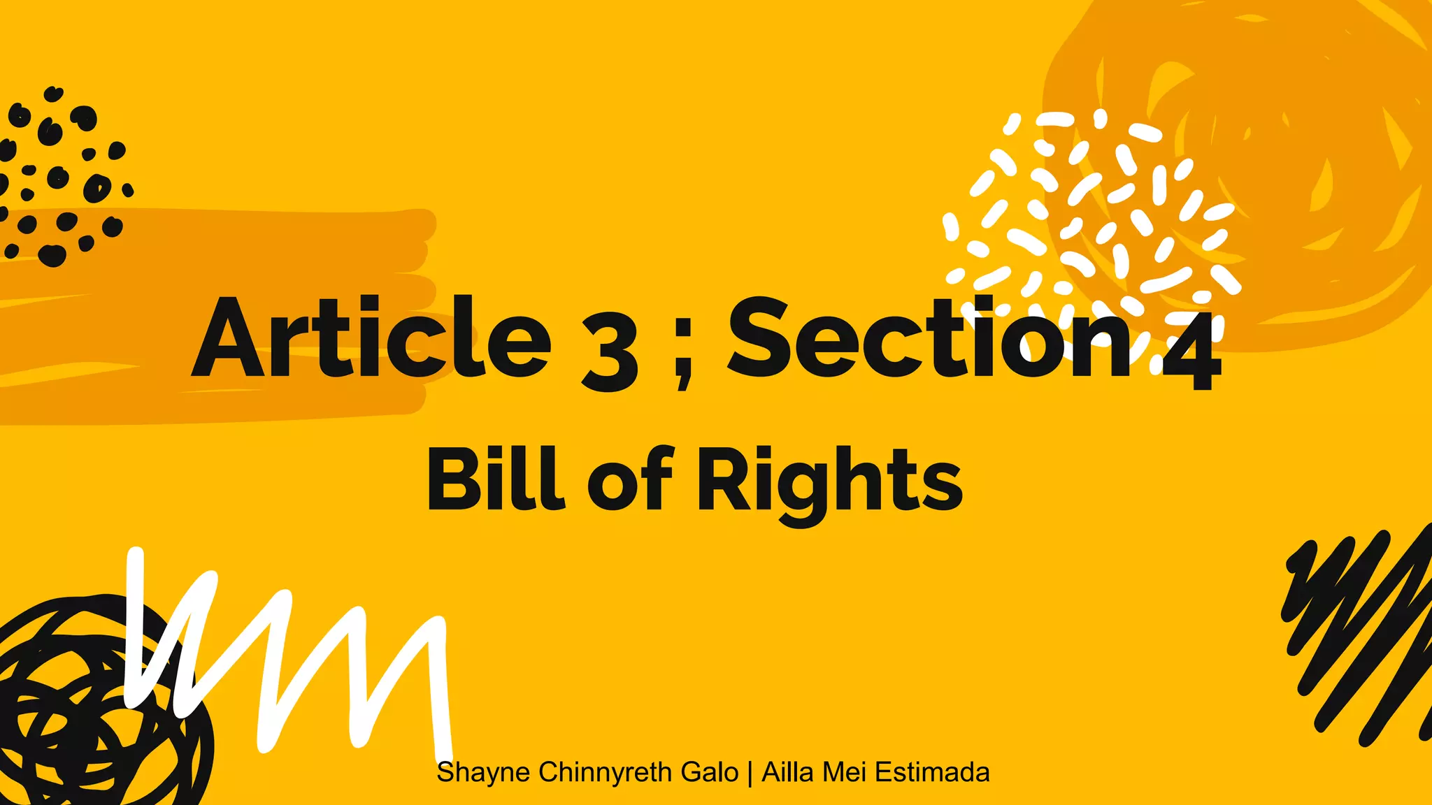 Article 3 ; Section 4 | PPTX